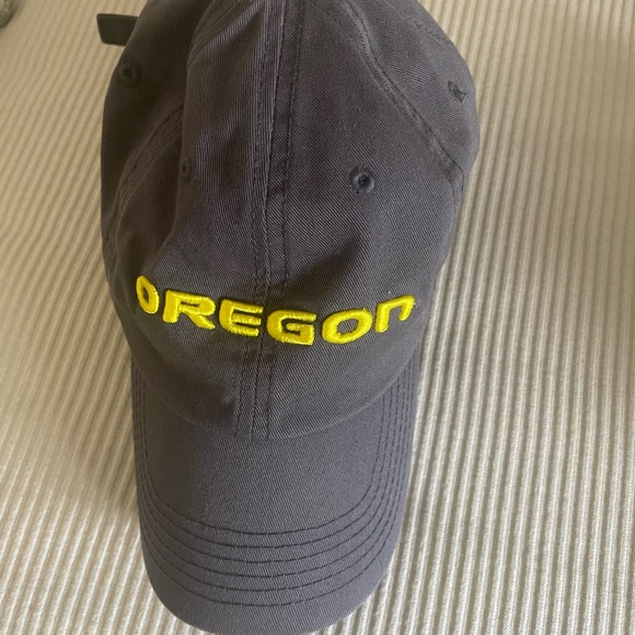 Accessories | Oregon Uo Hat Gray With Yellow Embroidery | Poshmark